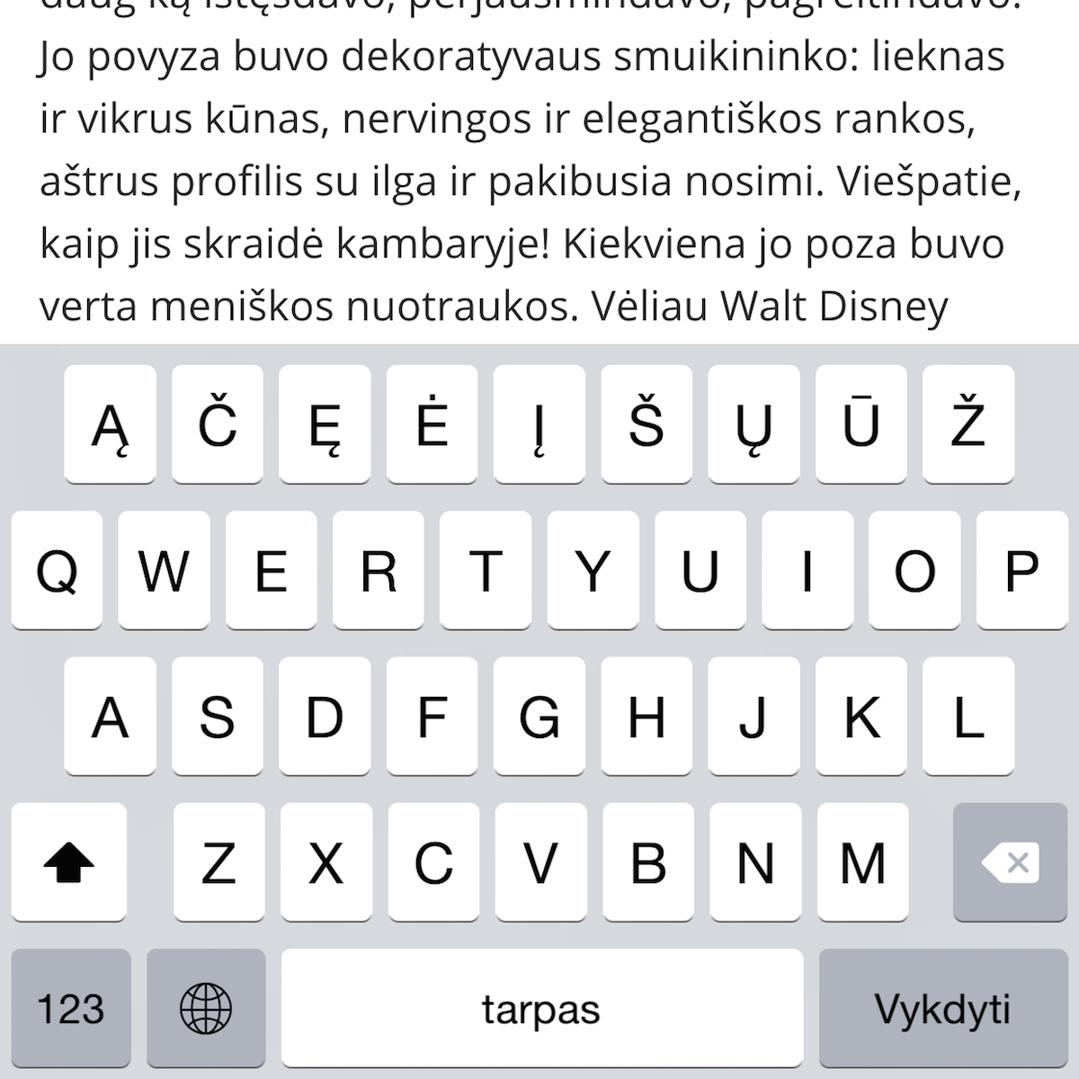 Apie – Lietuviška „iOS“ klaviatūra „Alt+Shift“
